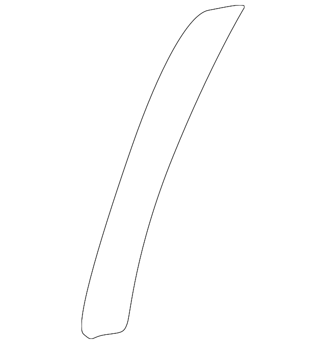 1997-2001 Toyota Camry Quarter Panel Protector 58745-33010 | Toyota ...