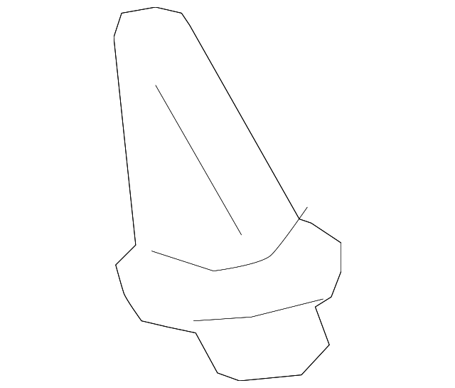 76817-12070 - Spoiler Clip - 2014-2019 Toyota | OEM Genuine Toyota Parts