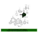 Genuine OEM Ford Part - Thermostat Housing GL2Z-8592-A | Genuine OEM ...