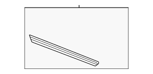 84267952 - Chrome Rear Driver Side Door Molding 2021-2024 GM | Gateway ...