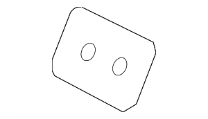 65533-1R300 - Center Floor Pan Center Bracket 2012-2017 Kia Rio | Kia ...