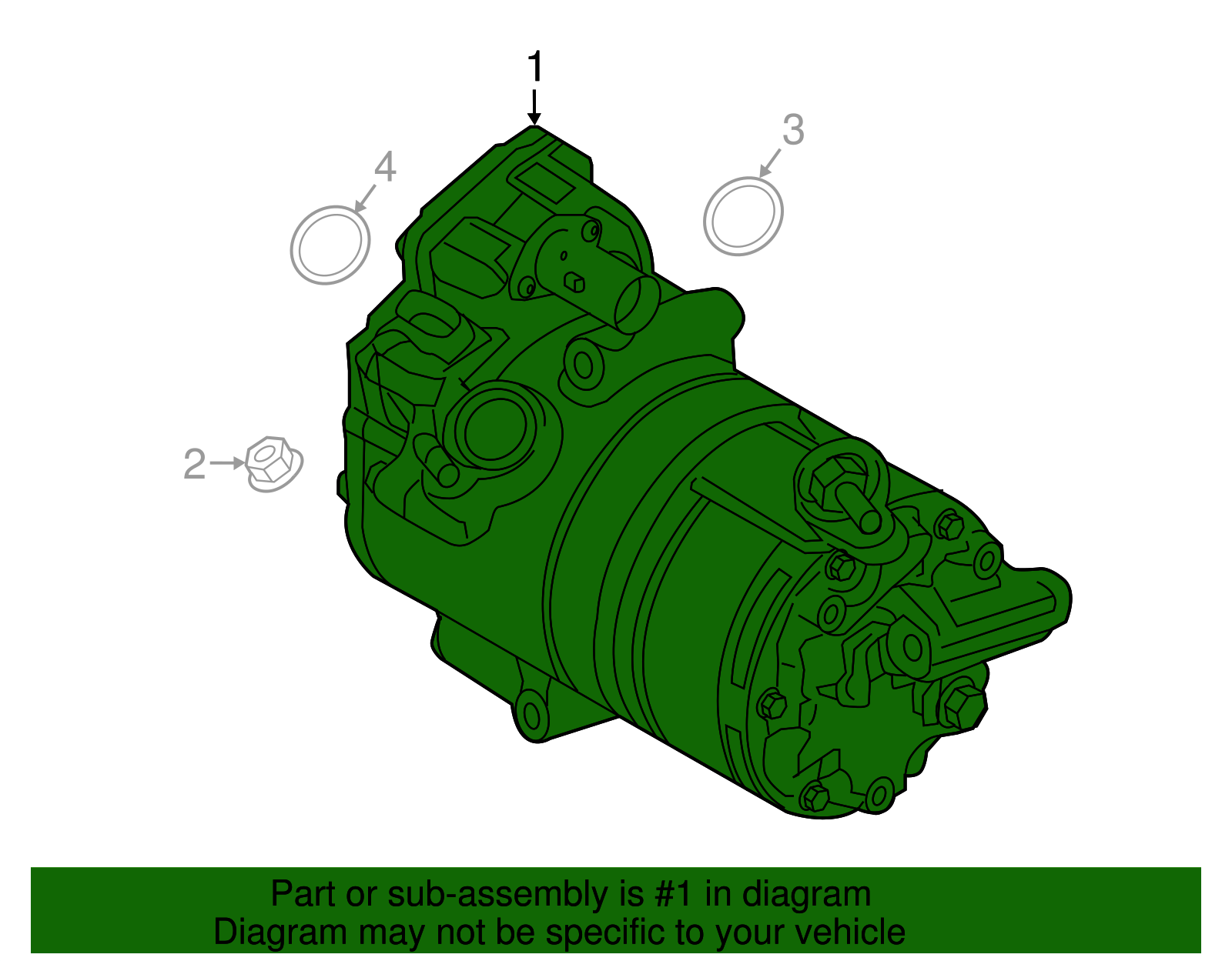 36013037 - A/C Compressor 2016-2024 Volvo | My Swedish Parts