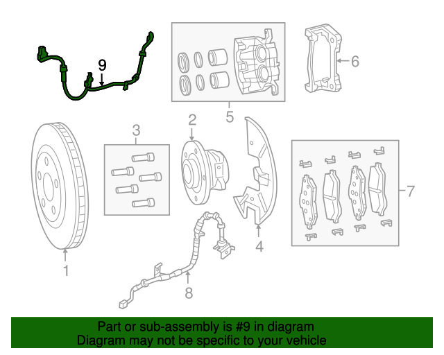 2017-2023 Chrysler Sensor 68312281ae | TascaParts.com