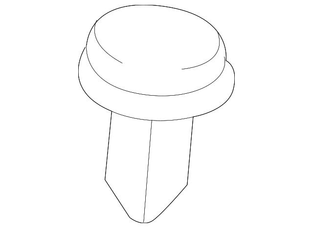 2012-2020 Ford Cowl Kick Panel Retainer Clip -W712417-S300 | QuirkParts