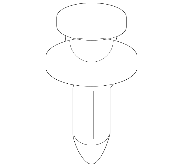 91512-SCC-003 - Clip, Tailgate Spoiler 2006-2011 Honda Civic | Honda Parts Online