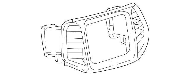 6DX61TZZAA - Hitch Bezel - 2018-2020 Jeep Grand Cherokee | Mopar Parts ...