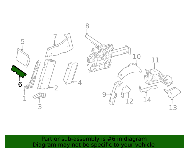 190-640-46-00 - Lower Cross-Member 2016-2021 Mercedes-Benz | Mercedes ...