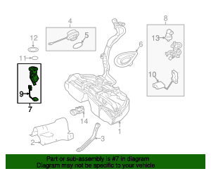 2184700494 - Fuel Pump Assembly 2008-2018 Mercedes-Benz ...
