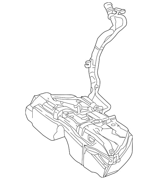 212-470-75-01 - Fuel Tank 2010-2018 Mercedes-Benz | Mercedes-Benz USA Parts