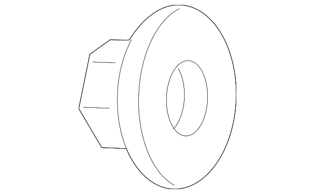 2008-2020 Mopar Axle Assembly Lock Nut 6509298AA | TascaParts.com