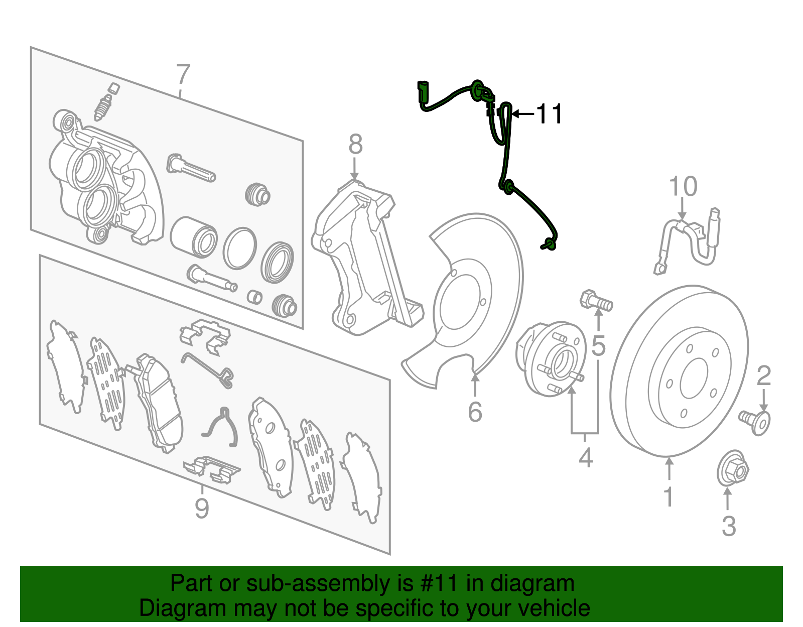 2021-2024 Cadillac XT5 (Replaces 86785198) F (S)Sensor 85040024 GM ...