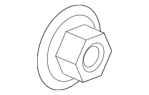 2016-2023 GM Multi-Purpose Nut 11612295 GM | GMPartsDirect.com