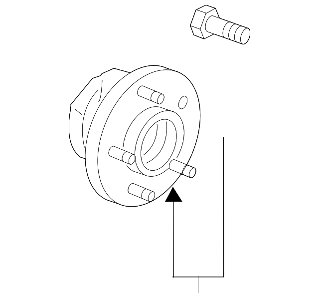 2017-2025 GM Hub Assembly 13552419 | GM Parts Center