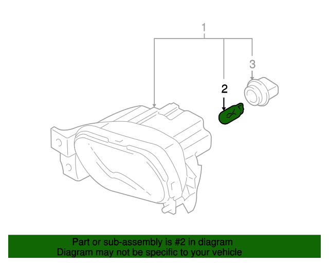 2001-2016 Kia Bulb 18647-27009 | OEM Parts Online