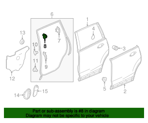 OEM 2008-2021 Honda Clip, Panel 90651-TA0-003 | Majestic Honda ...