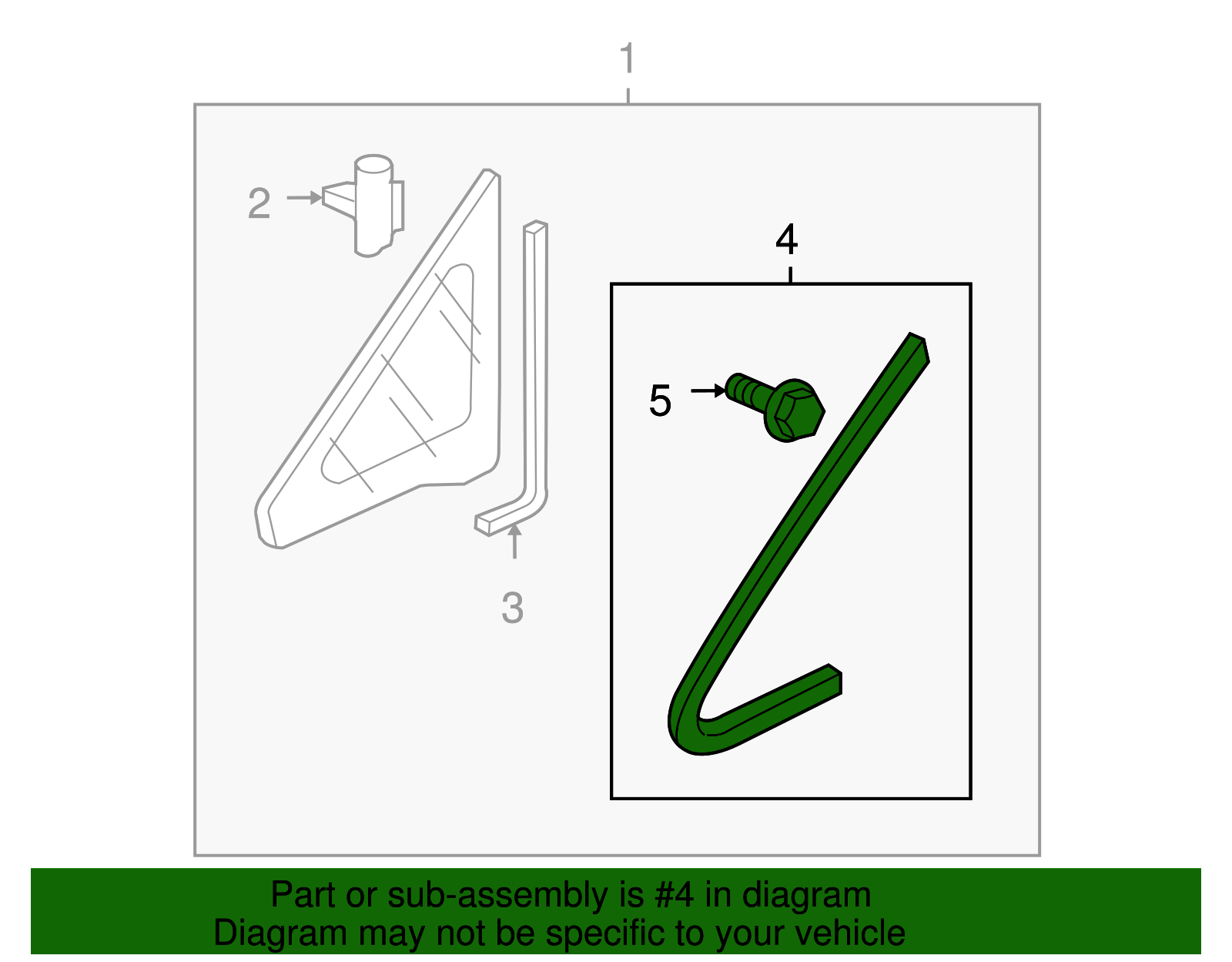 73375-SNA-A01 - Side Body Panel Molding 2006-2011 Honda Civic ...