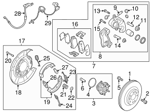 58302-3MA30 - Brake Pads - 2010-2017 Hyundai | World OEM Parts Hyundai
