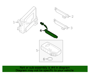 95420-J6400 - Antenna 2019-2024 Kia | Kia.Parts Store
