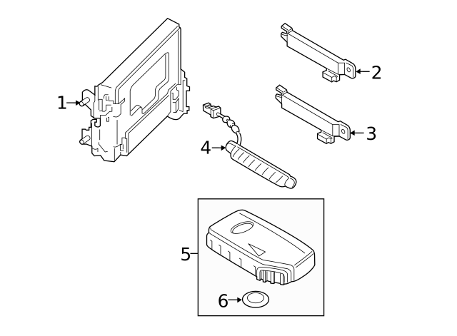 2023 Kia Telluride Keyless Entry Transmitter 95440-S9510 | Kia ...
