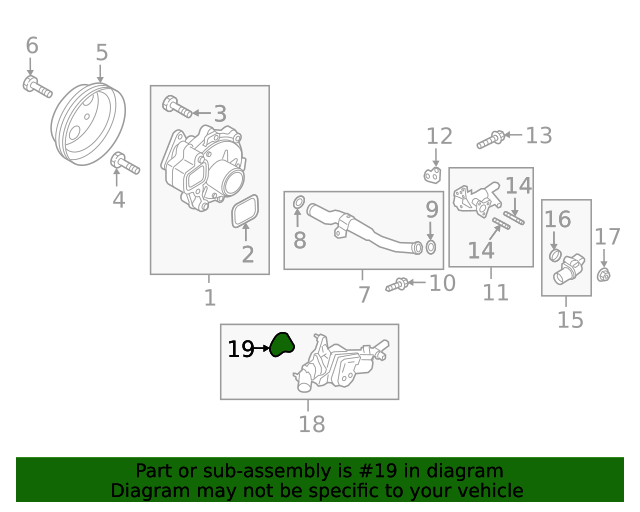 2018-2023 Mazda Gasket pyfa15169a | TascaParts.com