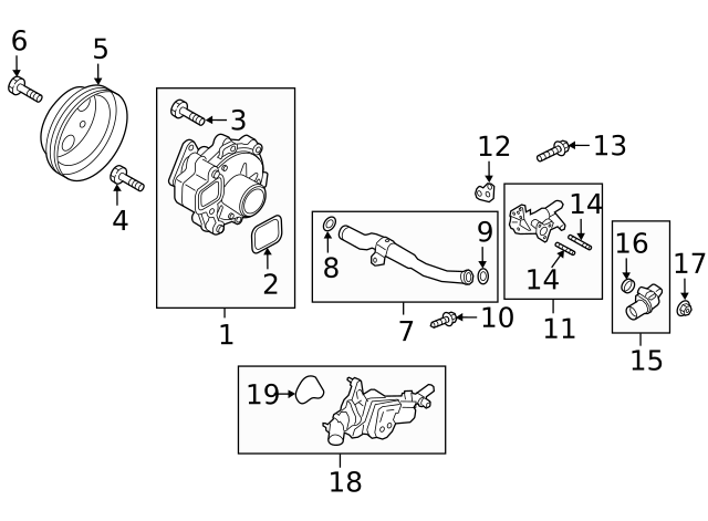 PYFD1516ZA | 2018-2024 Mazda Water Valve | Palladino Mazda Parts