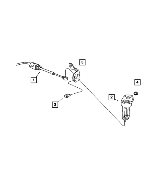 Gearshift Controls for 2006 Dodge Dakota | DodgeParts.com