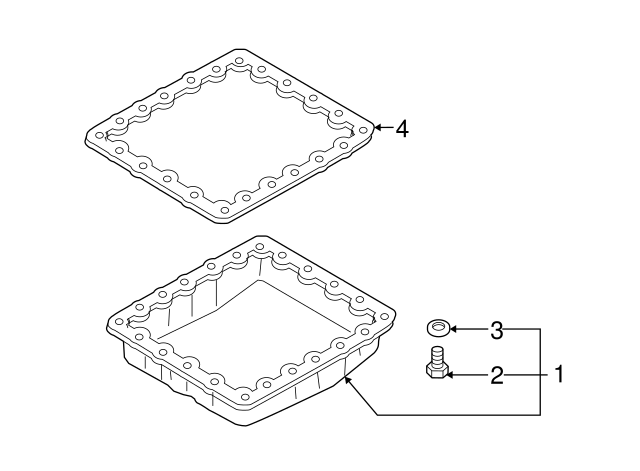31397-90X00 - Transmission Oil Pan Gasket 2002-2010 Infiniti ...
