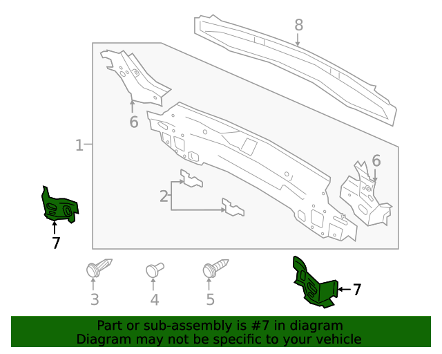 83A-813-561-A - Filler Plate 2019-2024 Audi Q3 | Audi OEM Parts