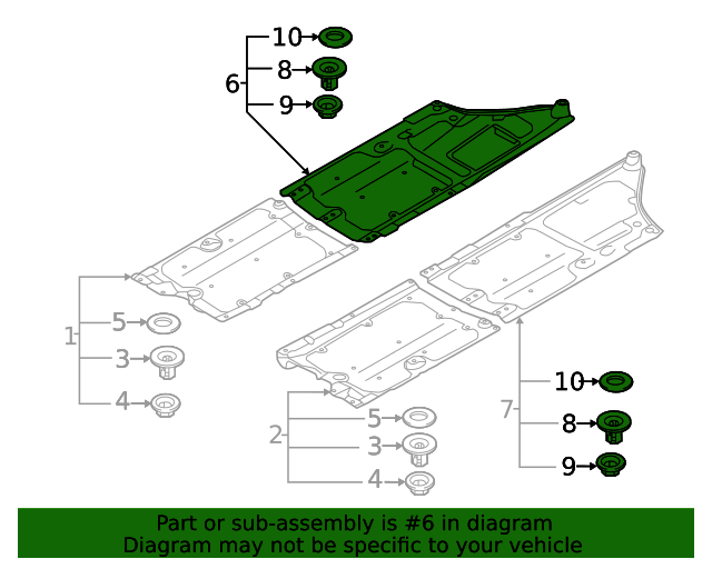 84147-D4500 - Rear Cover 2018-2020 Kia | Kia.Parts Store