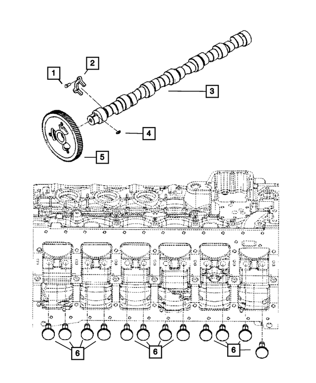 5086736aa - Valve Tappet 2003-2018 Mopar | AutoNationParts.com