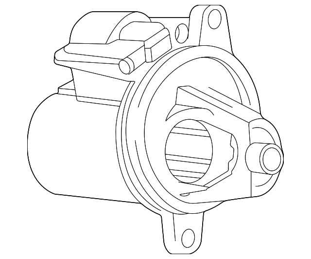 2C3Z-11002-B - Starter Motor 2001-2003 Ford | AutoNationParts.com