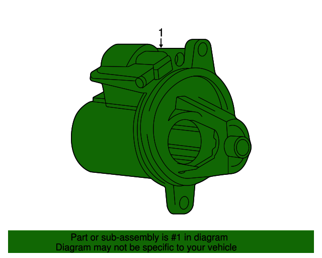 2C3Z-11002-B - Starter Motor 2001-2003 Ford | AutoNationParts.com