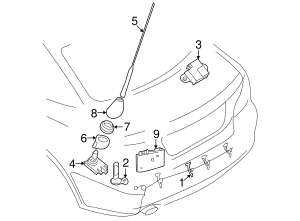 65206980078 - 2008-2013 BMW Amplifier (65-20-6-980-078) | BMW of South ...