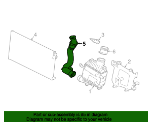 2017-2019 Jaguar Pressure Hose T2H19903 | JaguarParts.com
