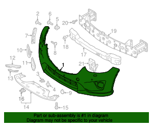 KD45-50-031-9U - Bumper Cover - 2013-2016 Mazda CX-5 | Mazda Swag