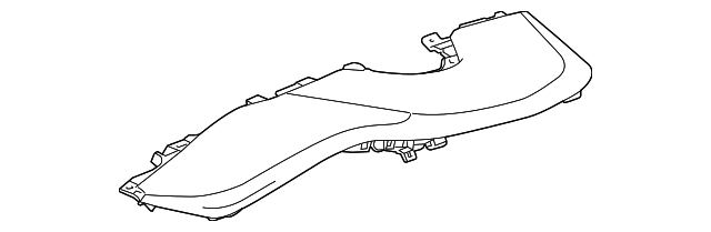 2015-2020 Cadillac Jet Black Instrument Panel Cluster Hood 22951583 GM ...