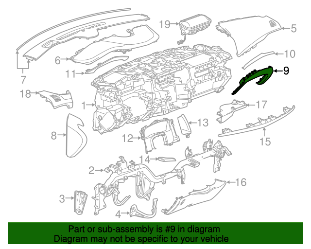 23226078 GM Lower Panel | GM Parts Store