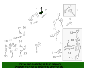 Genuine Cover for 2015-2020 Hyundai | Part# 82652-B1000 | Hyundai OEM ...