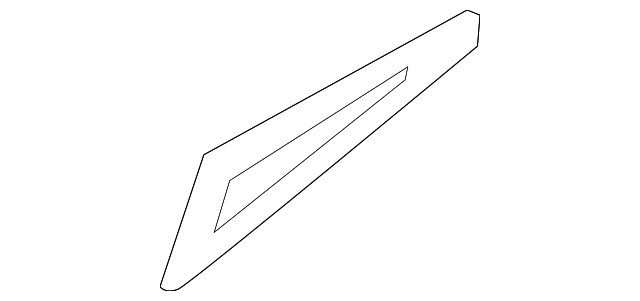 Genuine OEM Handle, Outside Gasket Part# 82654-B1000 Fits 2015-2020 ...