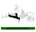 906-330-41-07 - Lower Control Arm 2010-2024 Mercedes-Benz | Mercedes ...