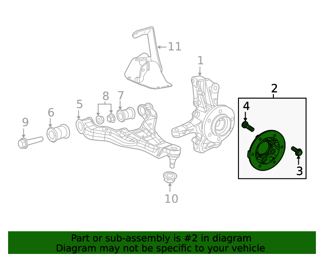 2010-2022 Mercedes-Benz Coupling 907-330-50-00 | Mercedes Star Parts