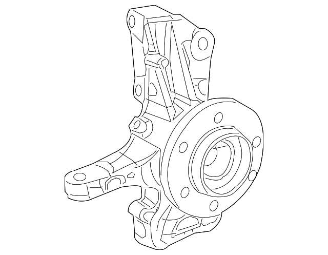 906-330-47-20-64 - Wheel Bearing And Hub Assembly 2015-2023 Mercedes ...