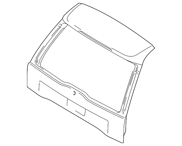 2003-2014 Volvo XC90 Lift Gate 39852821 | TascaParts.com