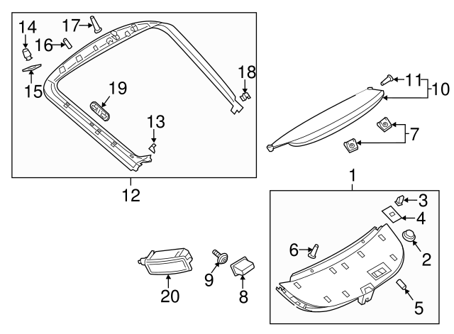2014-2016 Porsche Cayman Center Cover 981-555-341-00-1E0 | Porsche Marin