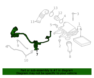 2740906000 - 2019-2023 Mercedes-Benz Sprinter Front Engine Air Intake ...