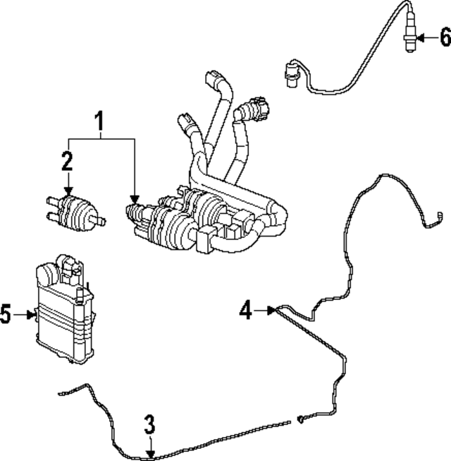 213-470-10-24 - Rear Hose 2019-2021 Mercedes-Benz | Mercedes-Benz USA Parts