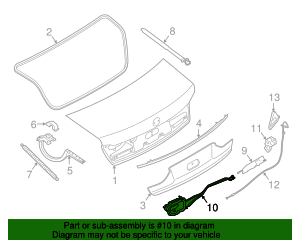51247357097 - 2016-2022 BMW Lock Actuator (51-24-7-357-097) | BMW of ...