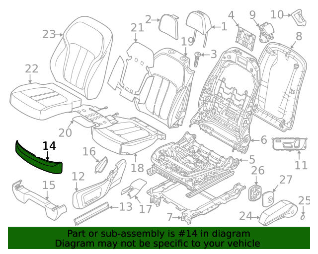 52209458256 - 2019-2022 BMW X7 Front Panel (52-20-9-458-256) | BMW of ...