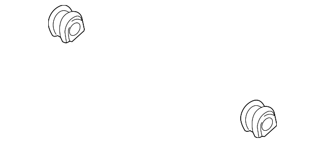 Genuine Stabilizer Bar Bushing for 2017-2022 Hyundai | Part# 54813 ...