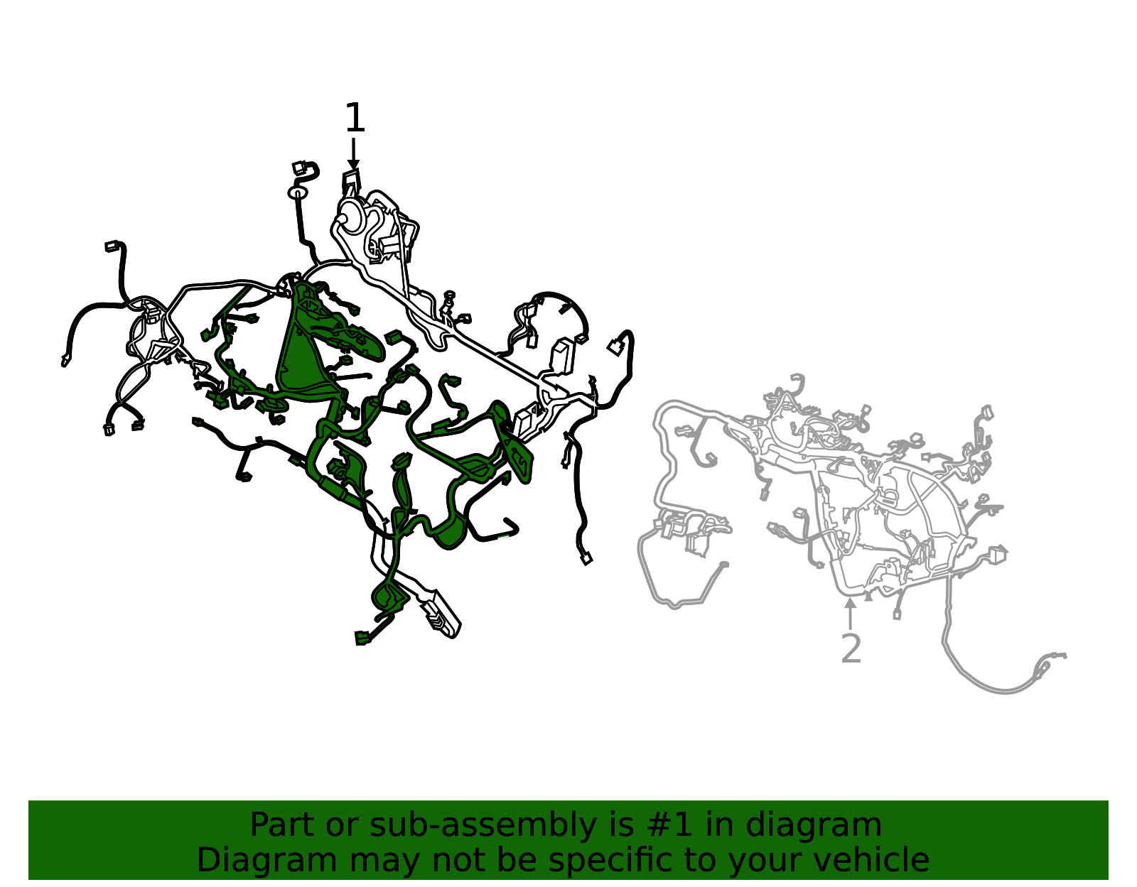 2021-2024 Ford Bronco Sport 2021-2024 Ford Bronco Sport - Wire Harness ...